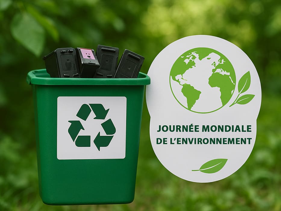 Journée mondiale de l'environnement : recyclez vos cartouches